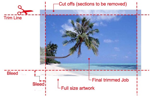 What Does Bleed Refer To In The Printing Industry Rapids Reproductions